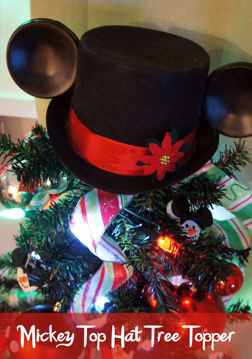 Mickey Top Hat Tree Topper