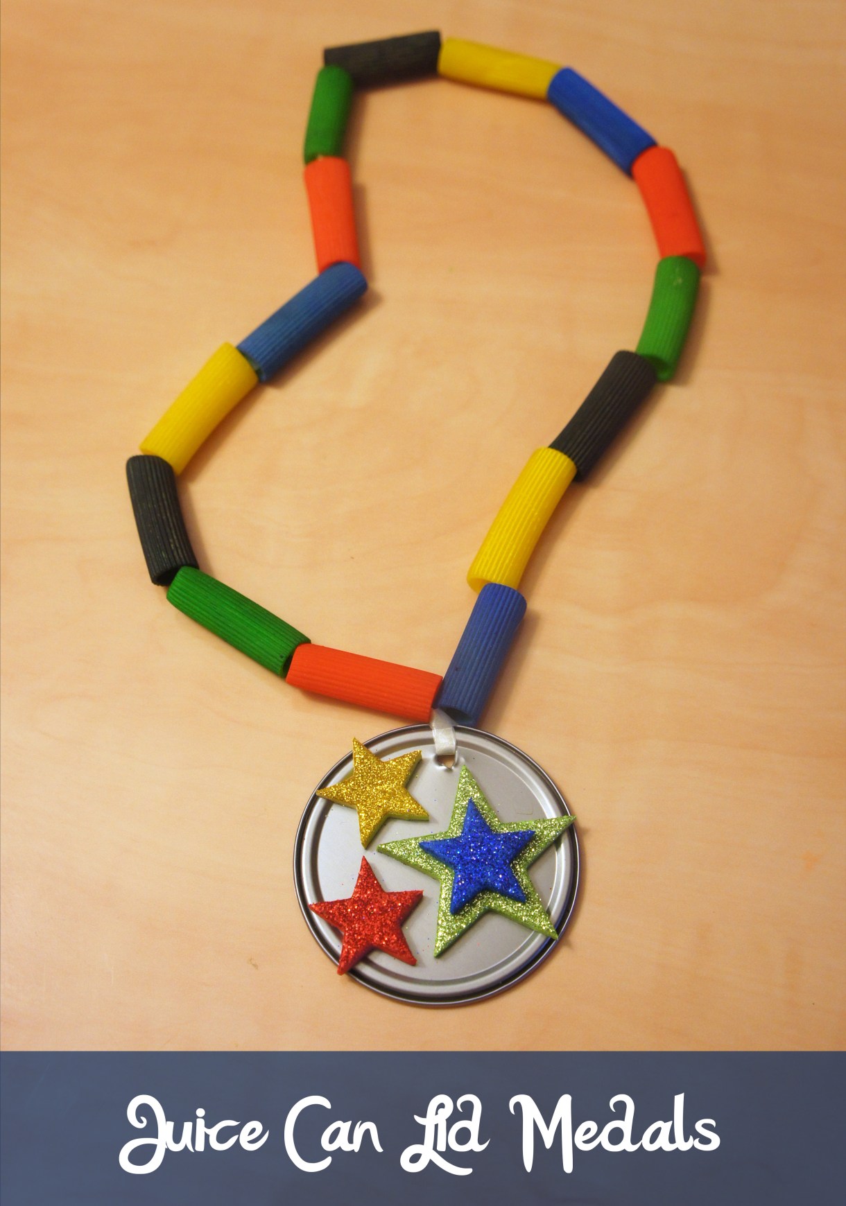 Juice Can Lid Olympic Medals