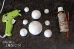 Foam Ball Teddy Bear Craft