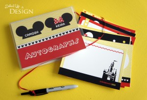Designed to Sign: DIY Disney Autograph Book