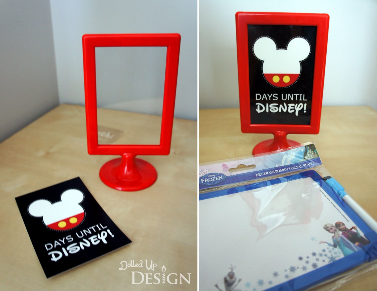DIY Printable Disney Countdown