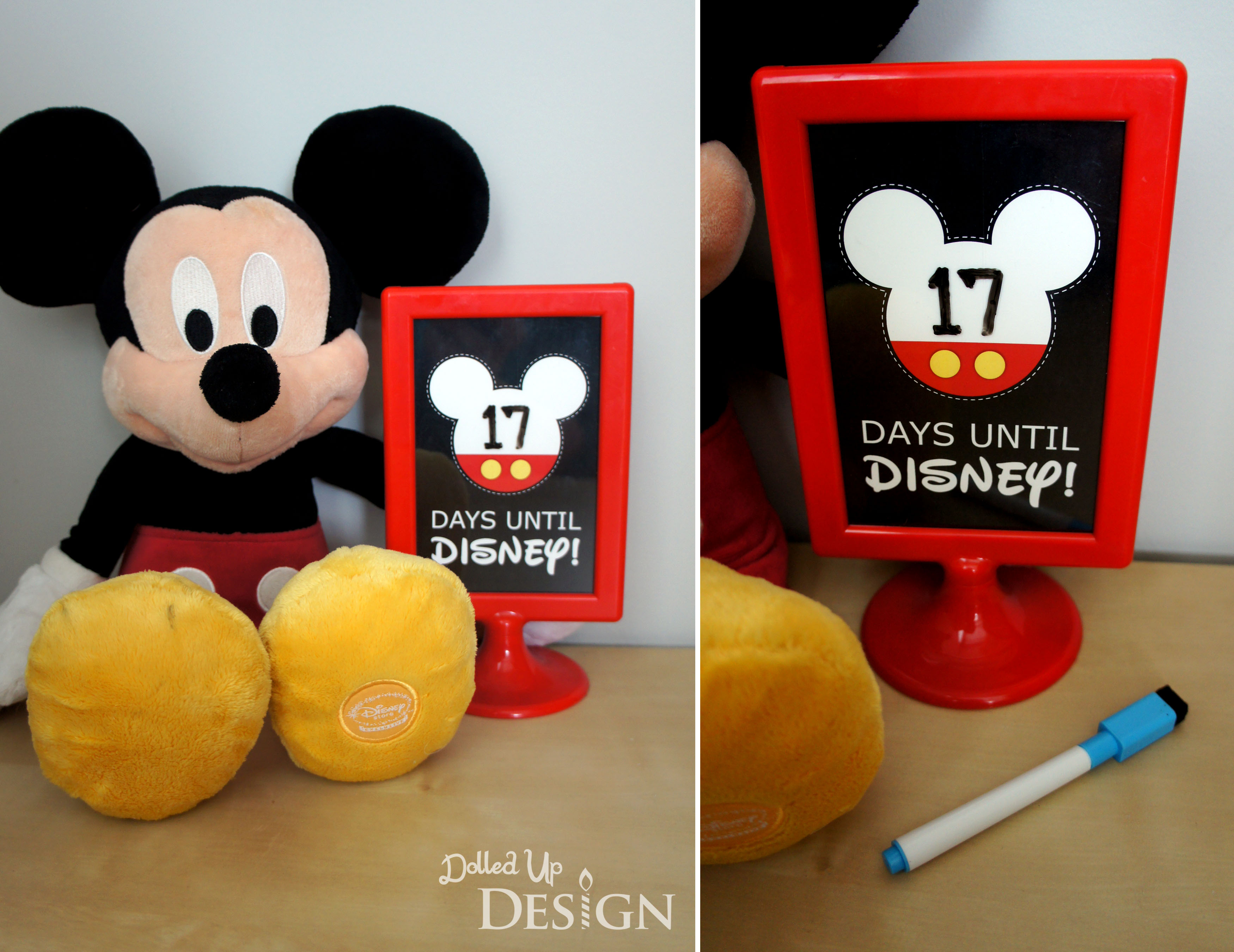 DIY Printable Disney Countdown