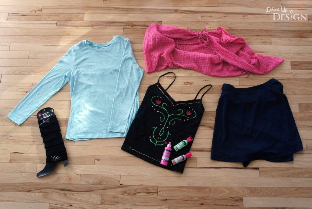 A DIY Princess Anna Costume for Mommy