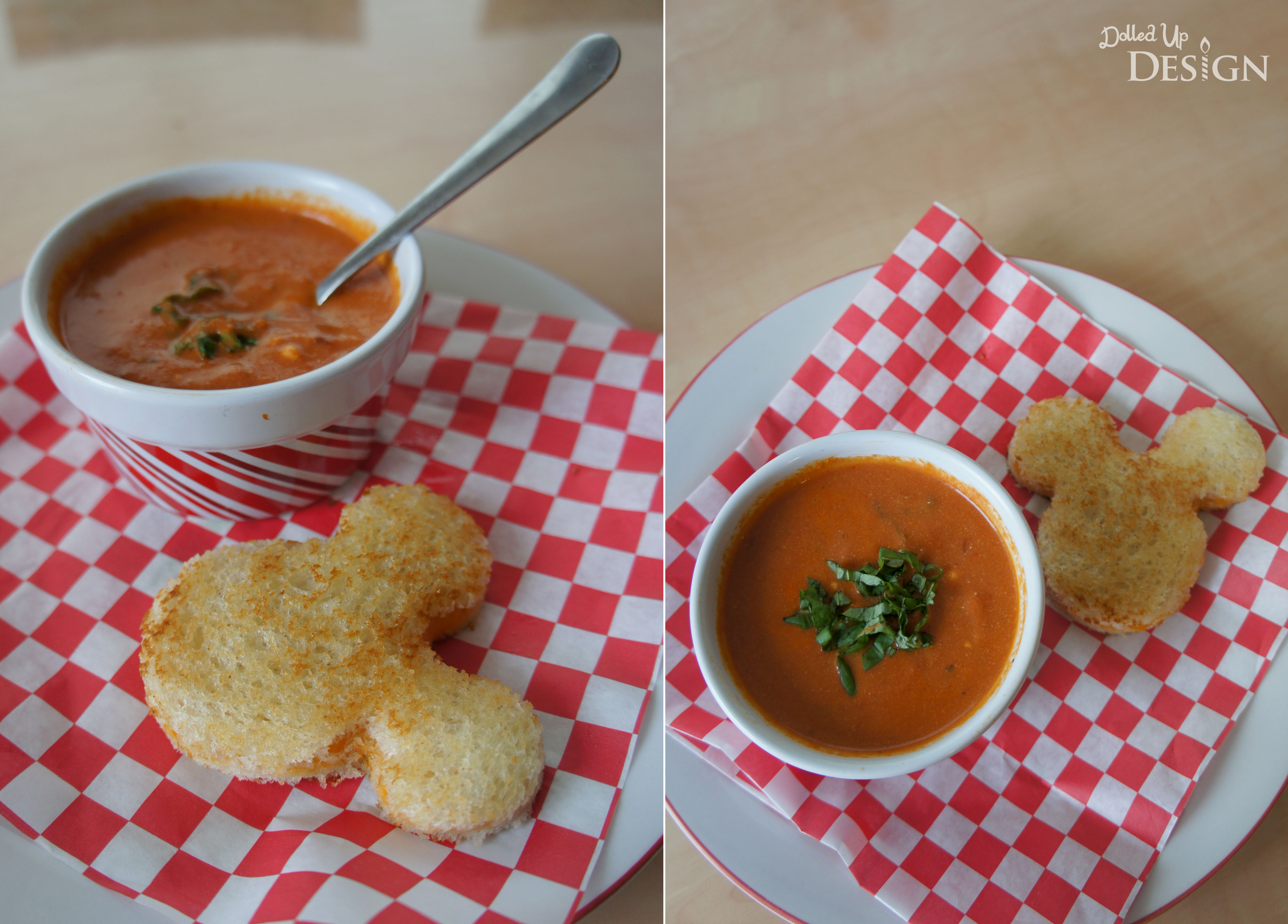 Disney Inspired Treats: Tomato Basil Soup